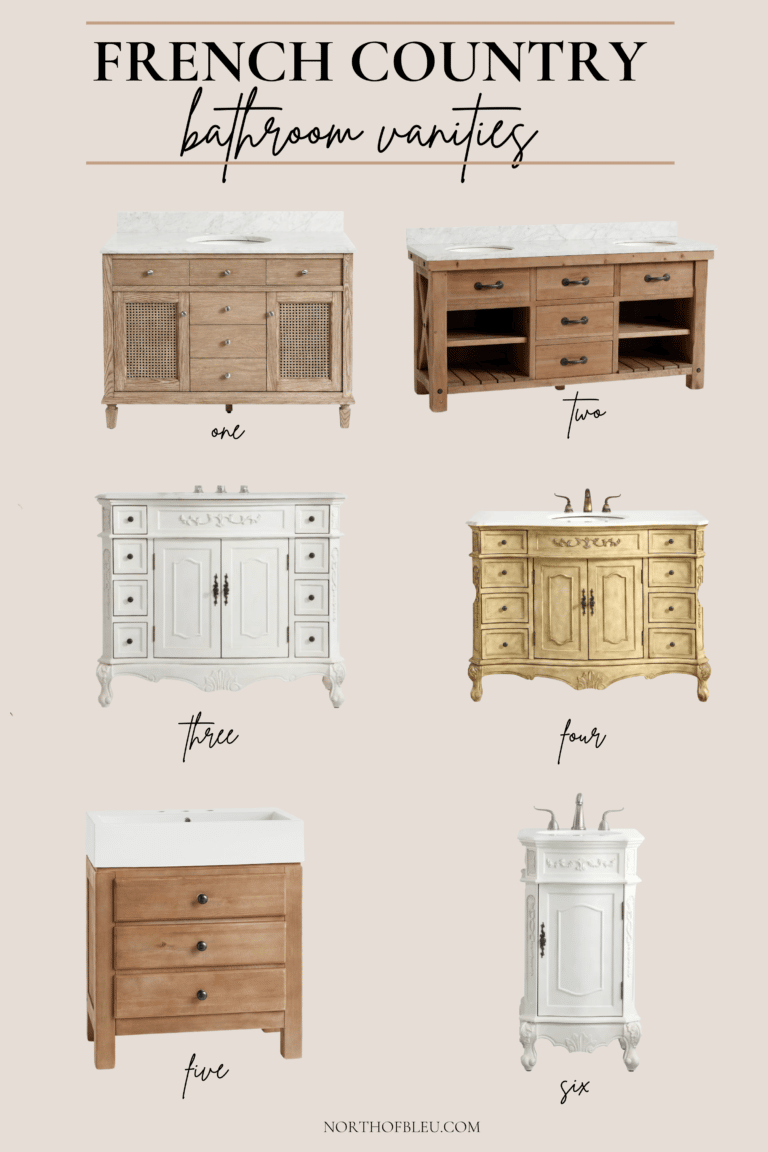 11 French Country Vanity Options (& What I’m Getting For Our Remodel ...