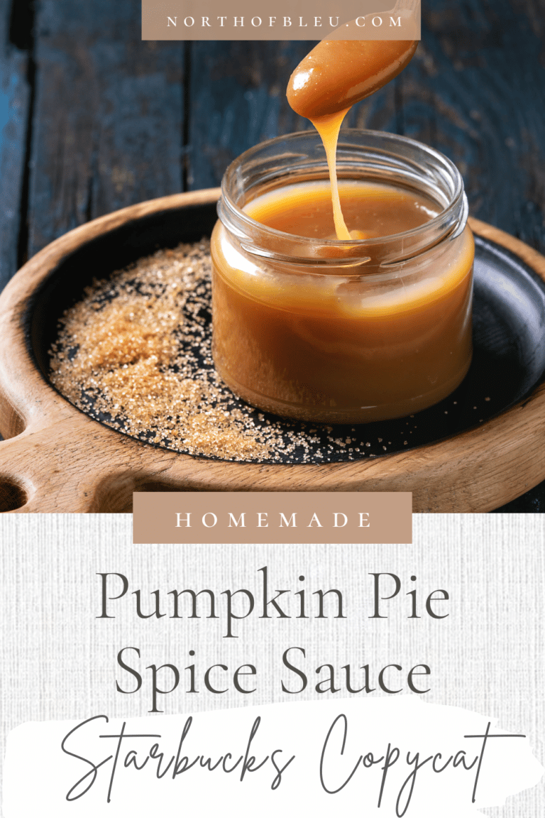 Homemade Pumpkin Spice Sauce (Starbucks Copycat) | North of Bleu